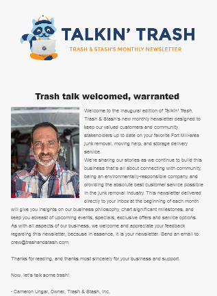 Talkin' Trash Archive, August, 2021